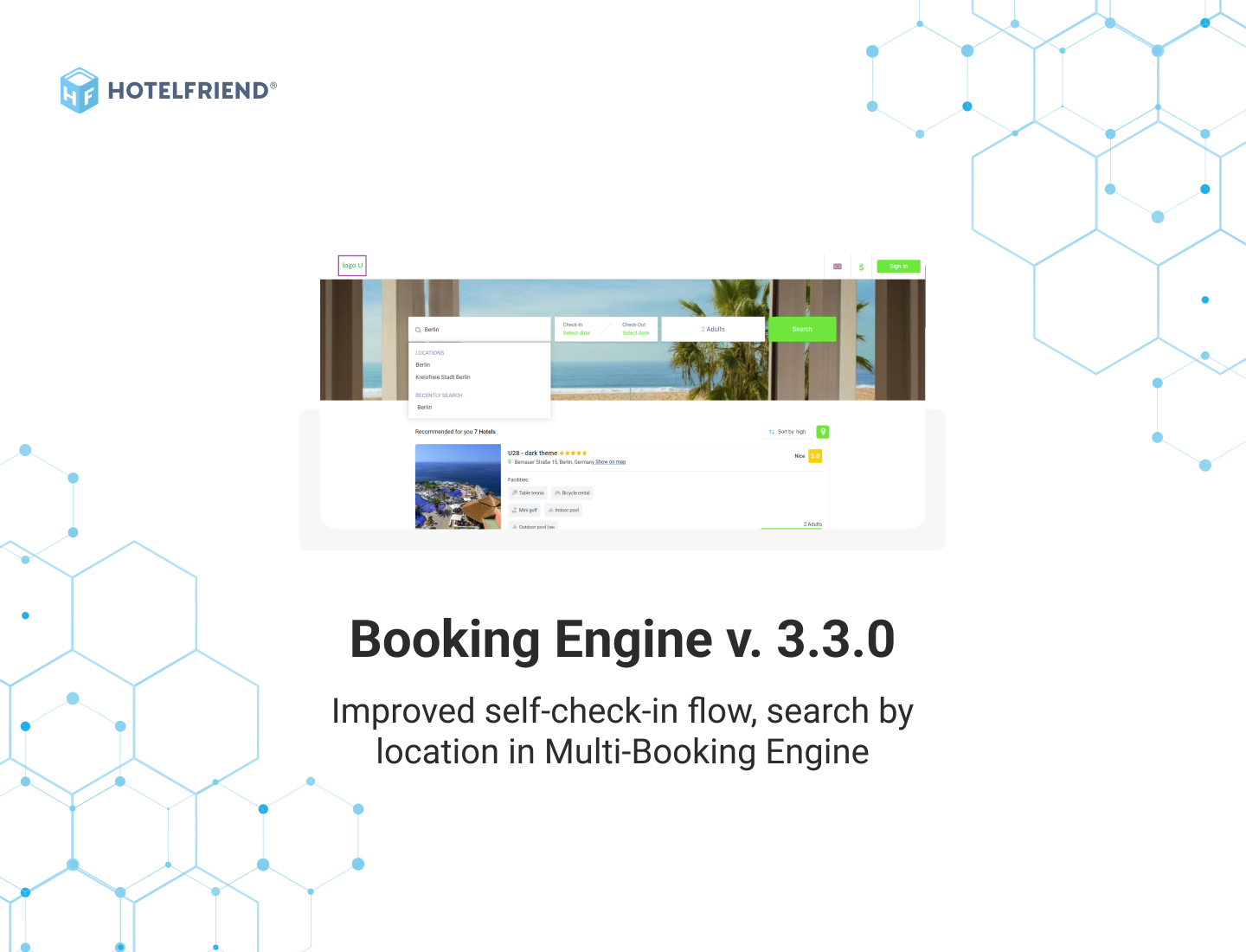 Booking Engine v. 3.3.0: Improved self-check-in flow, search by location in Multi-Booking Engine ...
