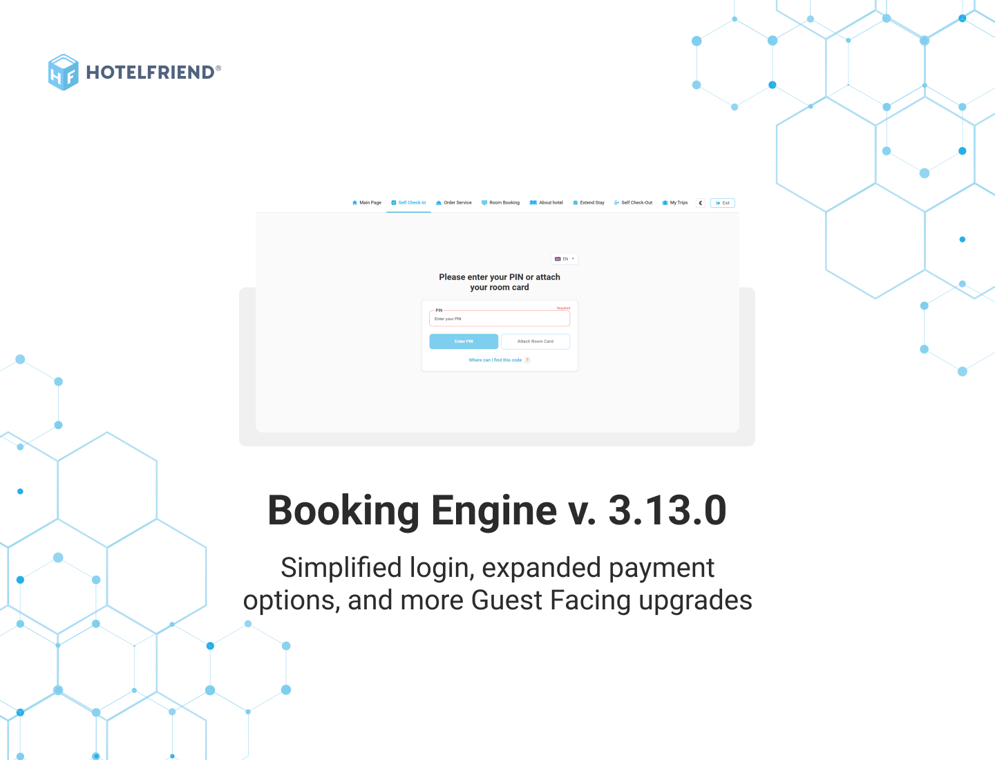 Booking Engine v. 3.13.0: Simplified login, expanded payment options, and more Guest Facing ...