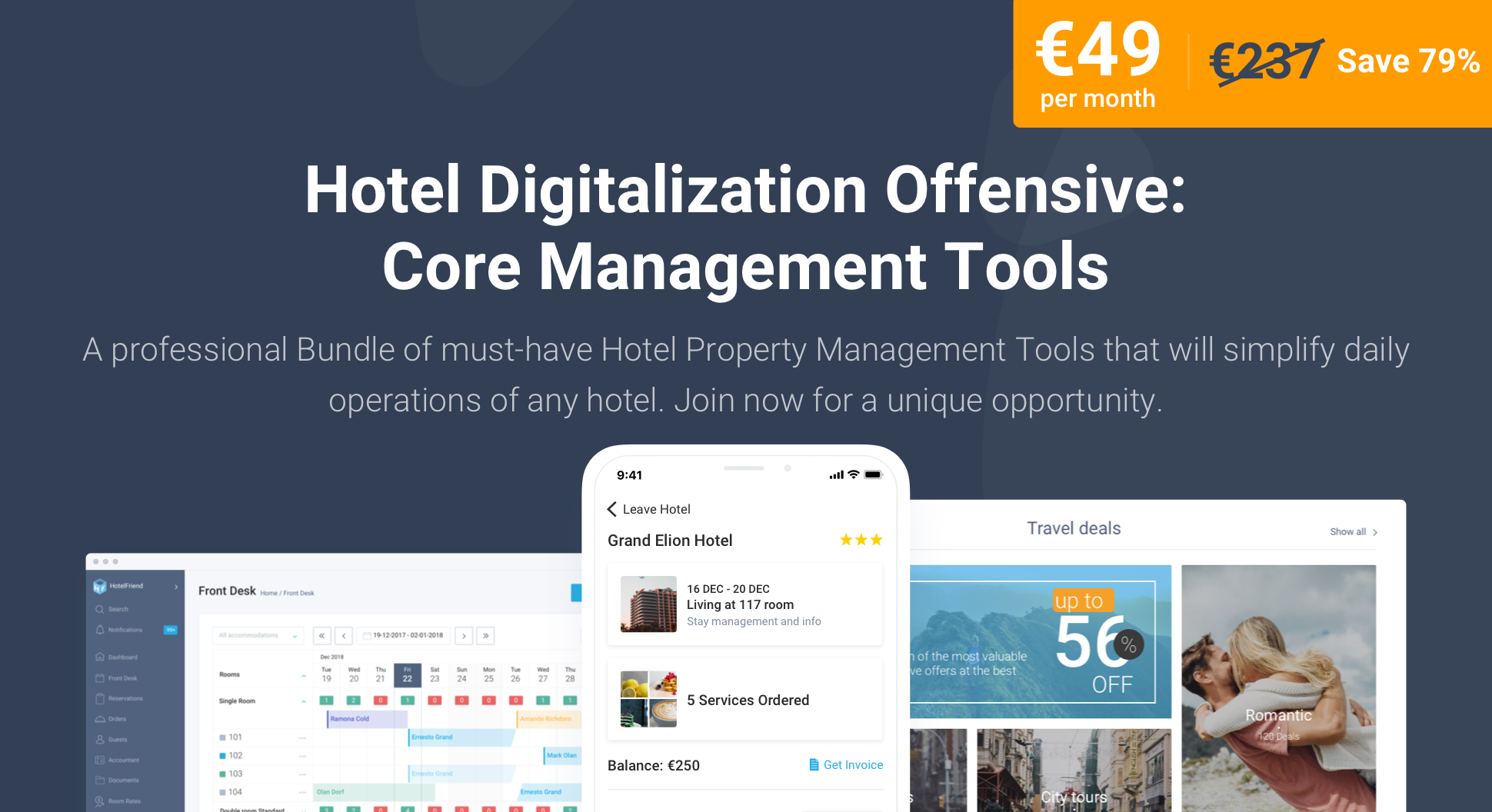 Digitalization Offensive for Small and Medium-Sized Hotels - HotelFriend