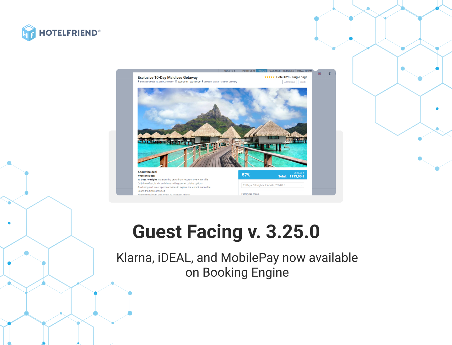 Guest Facing v. 3.25.0: Klarna, iDEAL, and MobilePay now available on ...