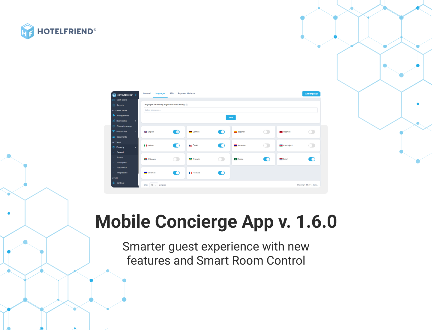 Mobile Concierge App v. 1.6.0: Smarter guest experience with new features and Smart Room Control ...
