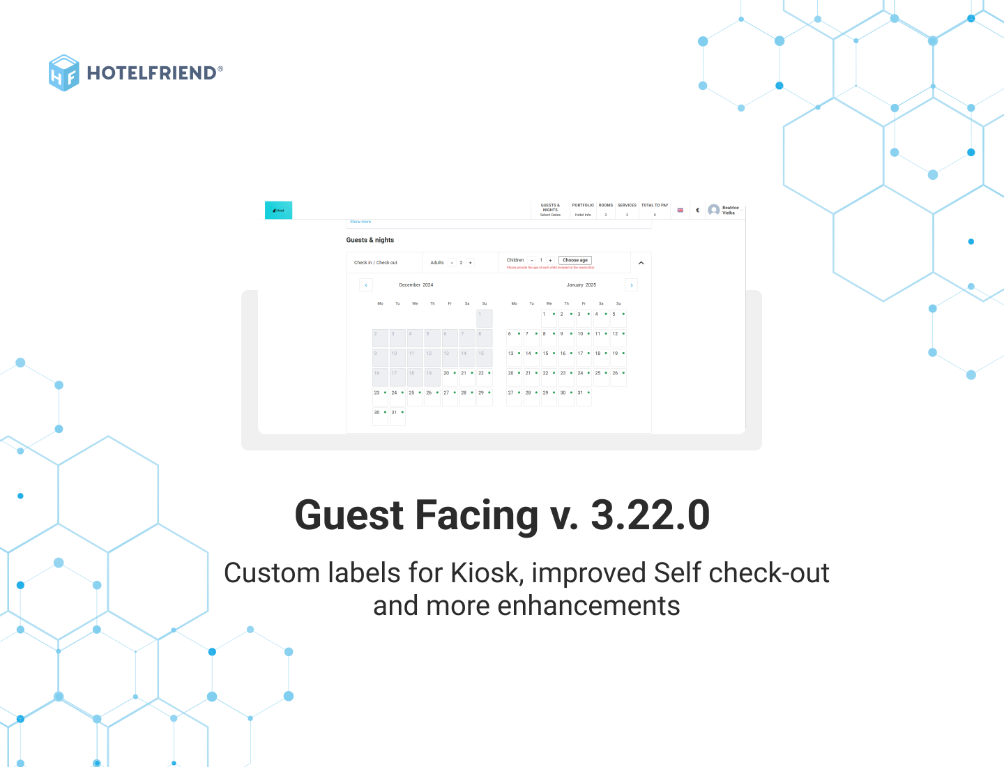 Guest Facing v. 3.22.0: Custom labels for Kiosk, improved Self check ...