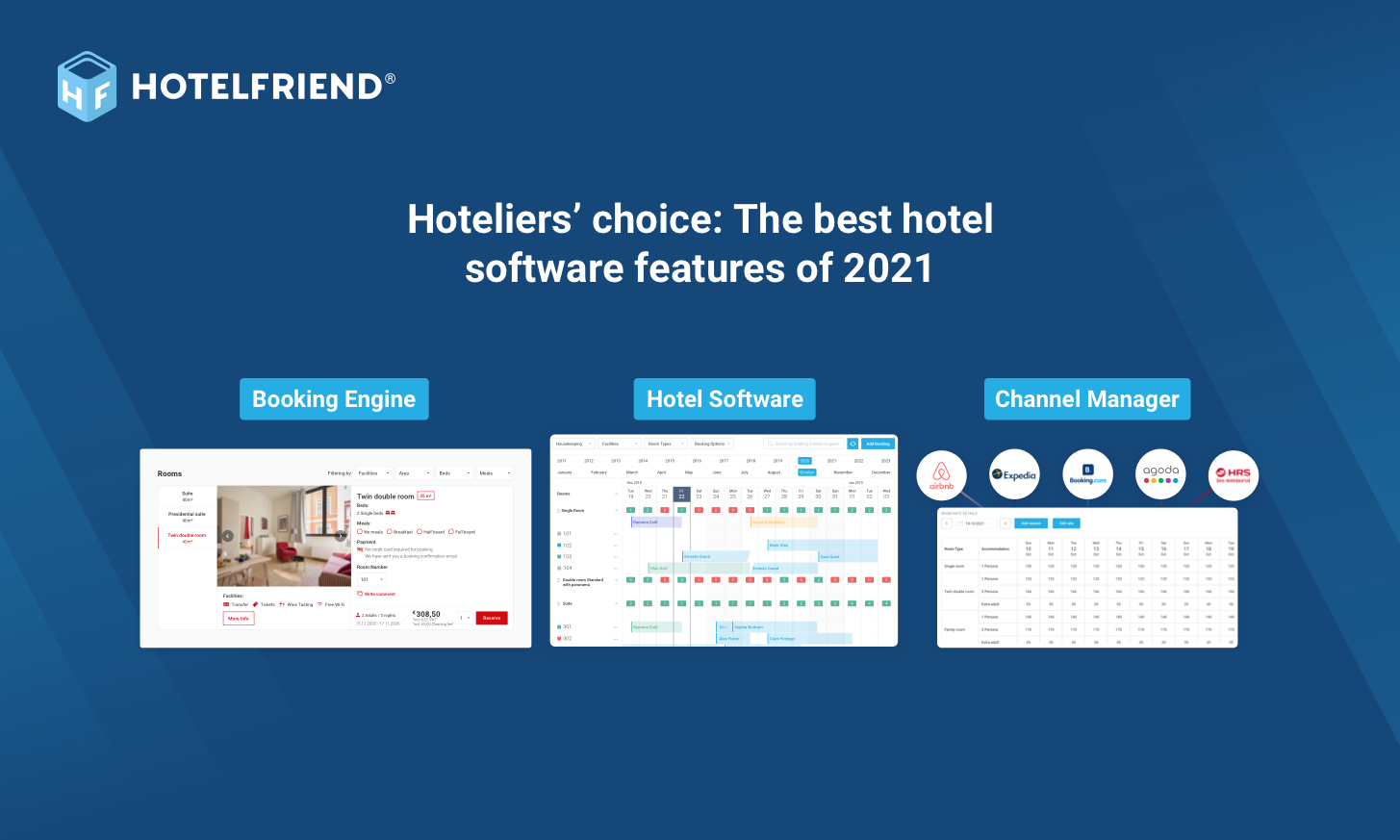 Hoteliers’ choice: The best hotel software features of 2021 - HotelFriend